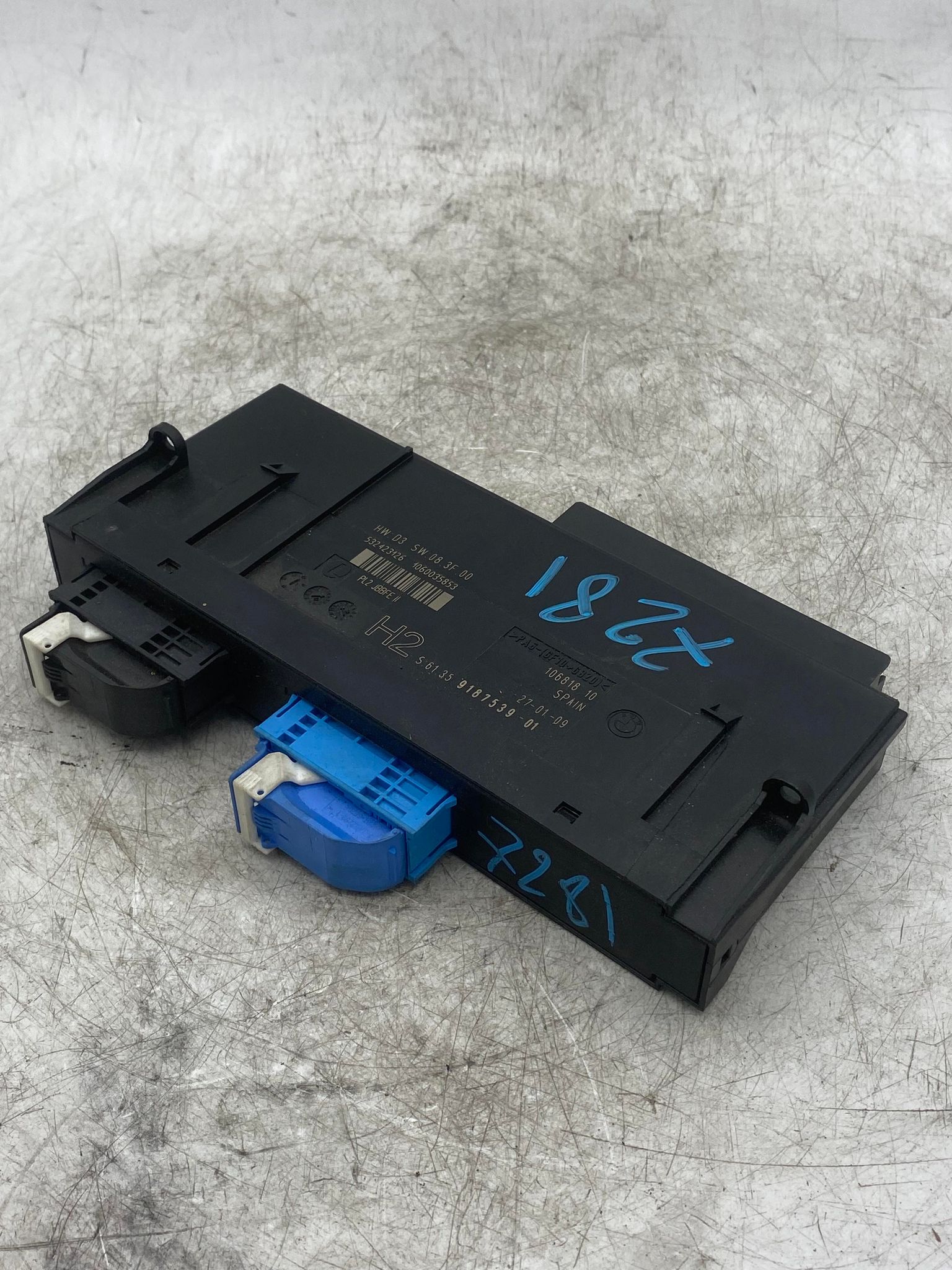 BMW 1 SERIES E87 LCI BODY CONTROL MODULE JUNCTION BOX H2 61359177983 9 ...