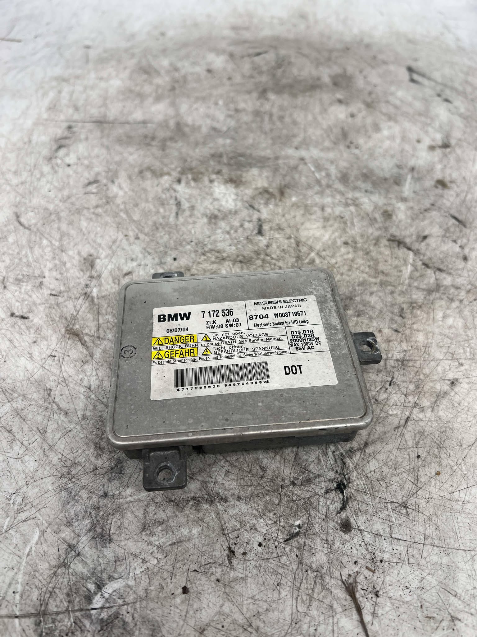 BMW 3 SERIES E90 XENON HEADLIGHT BALLAST MODULE 7172536 – LRI Autoparts