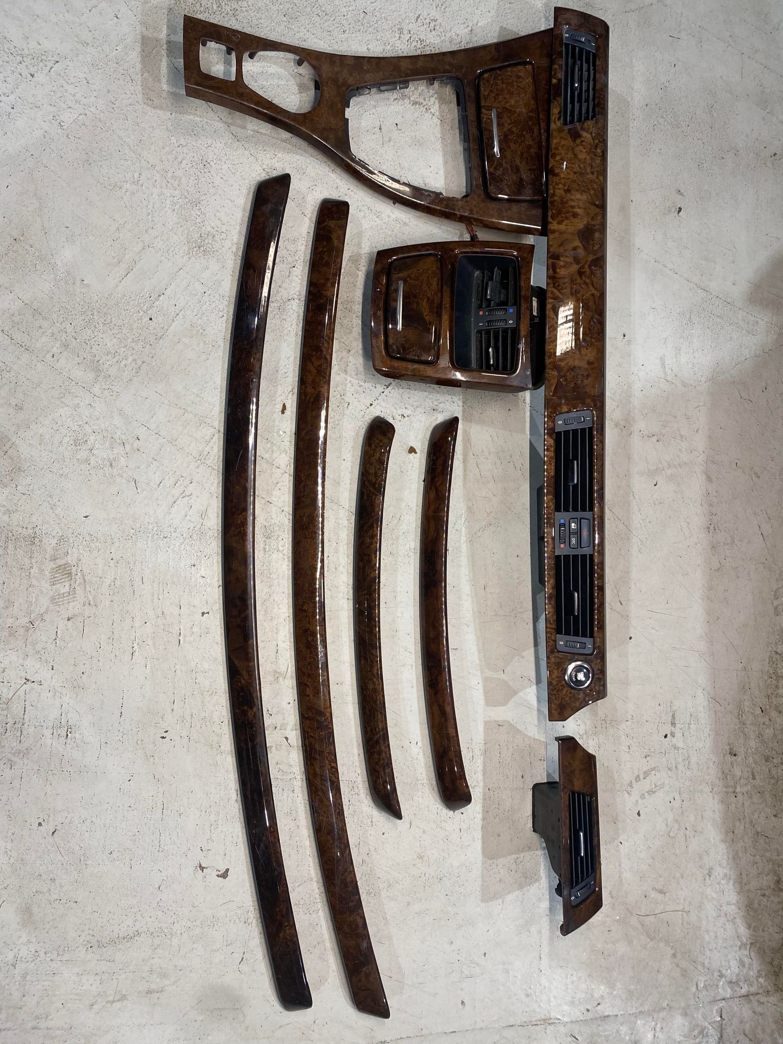 BMW 3 SERIES E92 E93 WALNUT WOODGRAIN TRIM SET – LRI Autoparts