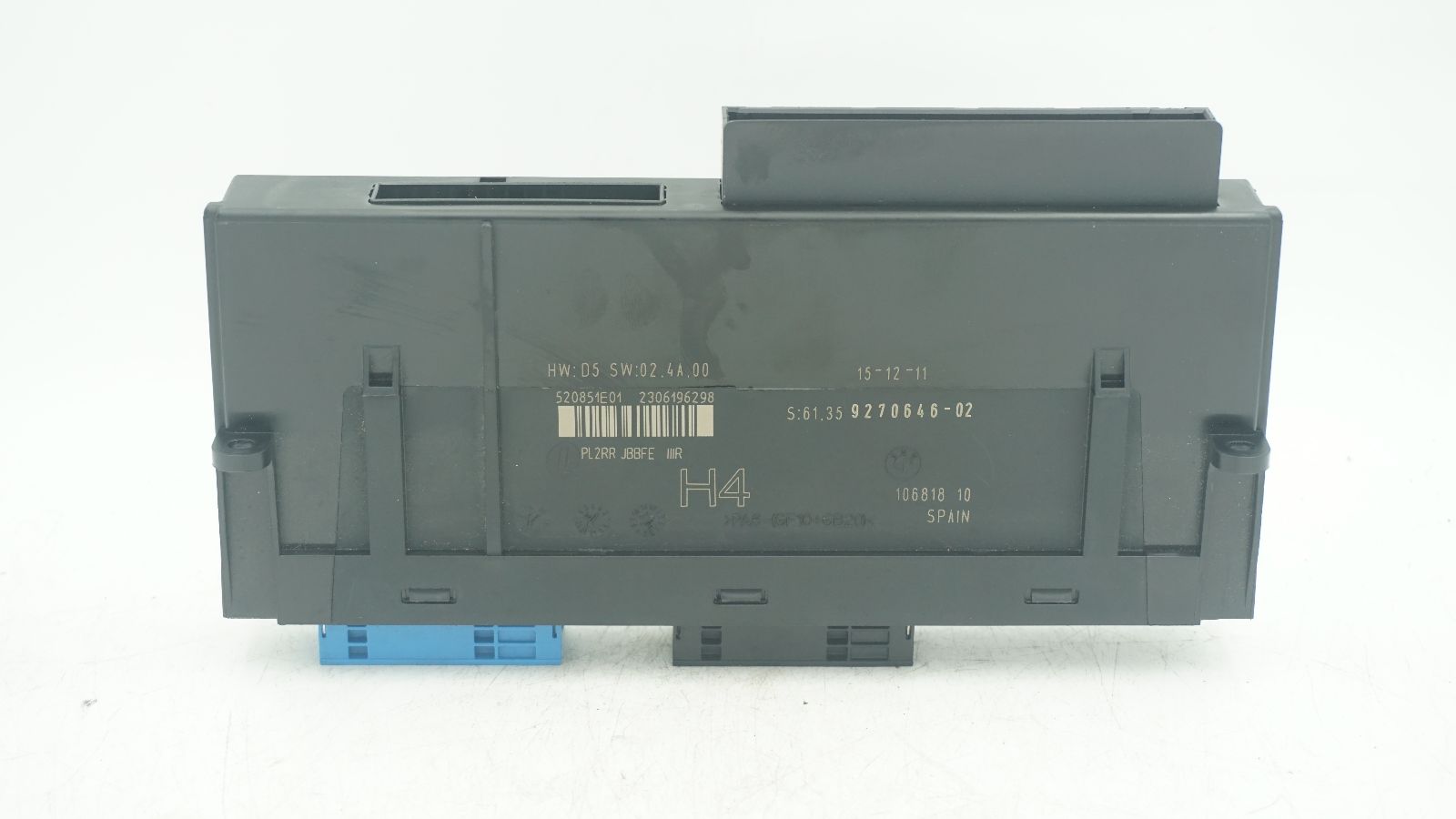 BMW 1 SERIES E87 LCI BODY CONTROL MODULE JUNCTION BOX H4 9270646 – LRI ...